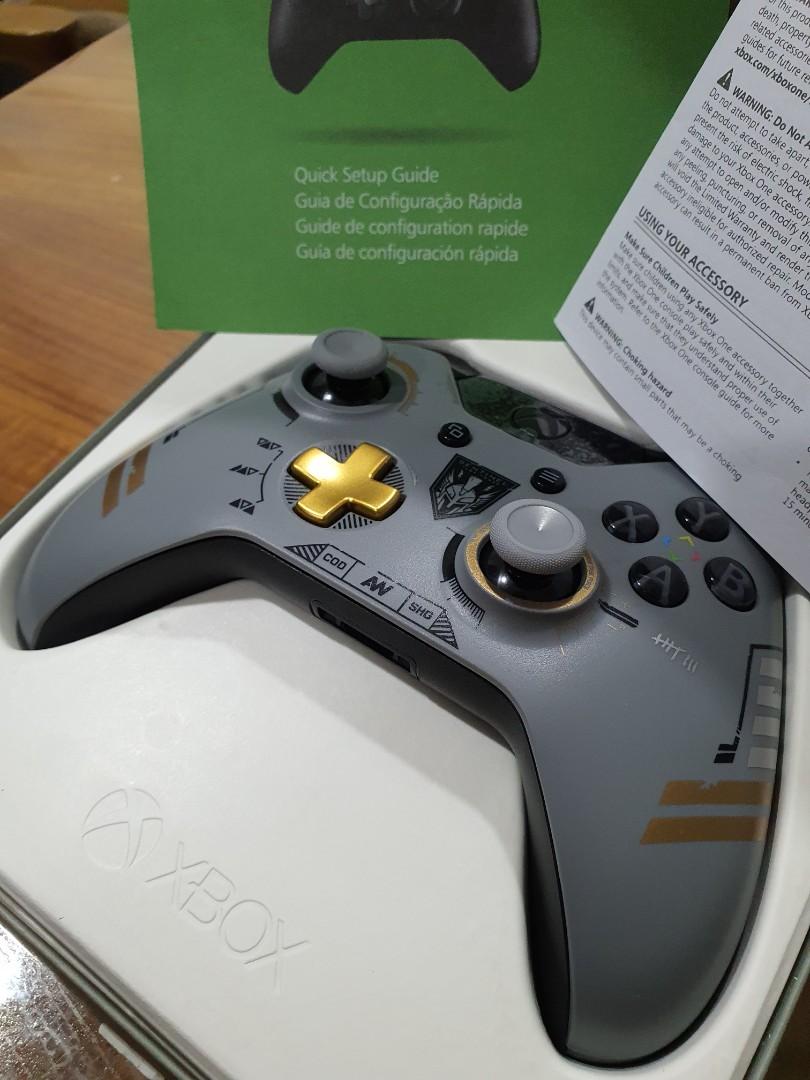 Xbox One Wireless Controller - COD Advance Warfare Limited Edition ...