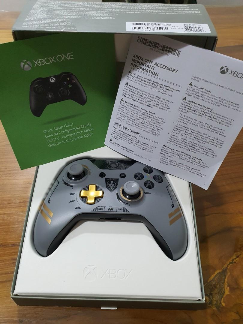 Xbox One Wireless Controller - COD Advance Warfare Limited Edition ...