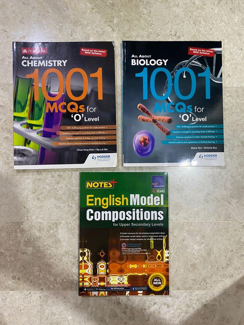 1001 mcq english model compo composition, Hobbies & Toys, Books ...