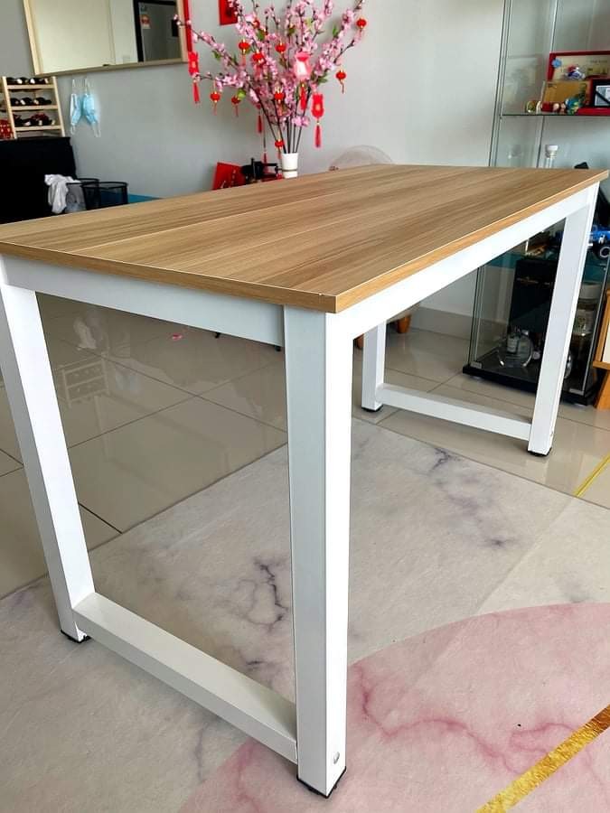 120cm Meja Komputer Meja Ofis Office Table Solid Table, Home ...