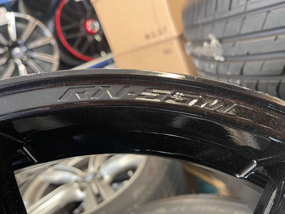 18”Wedssport RN55 Original Rim(Made In Japan ), Car Accessories, Tyres ...