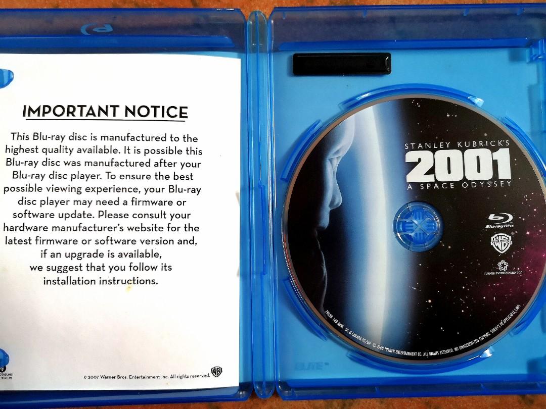2001 A Space Odyssey bd, Hobbies & Toys, Music & Media, CDs & DVDs on ...