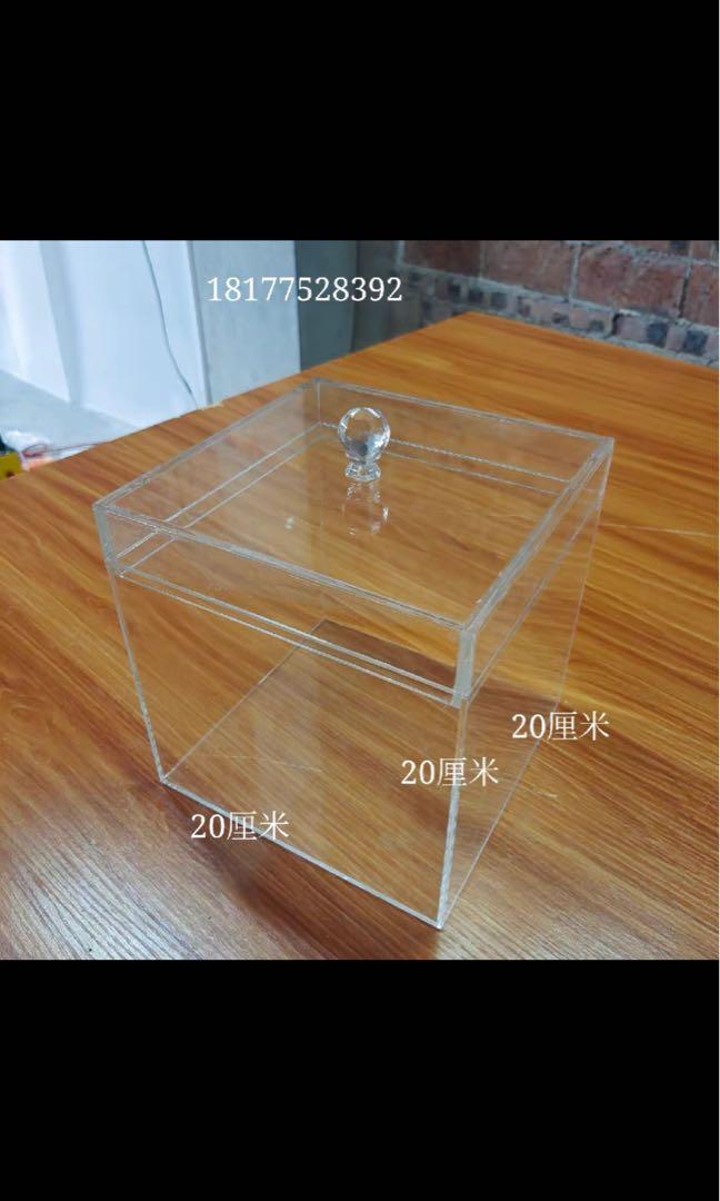 Acrylic air tight box, Furniture & Home Living, Home Improvement ...