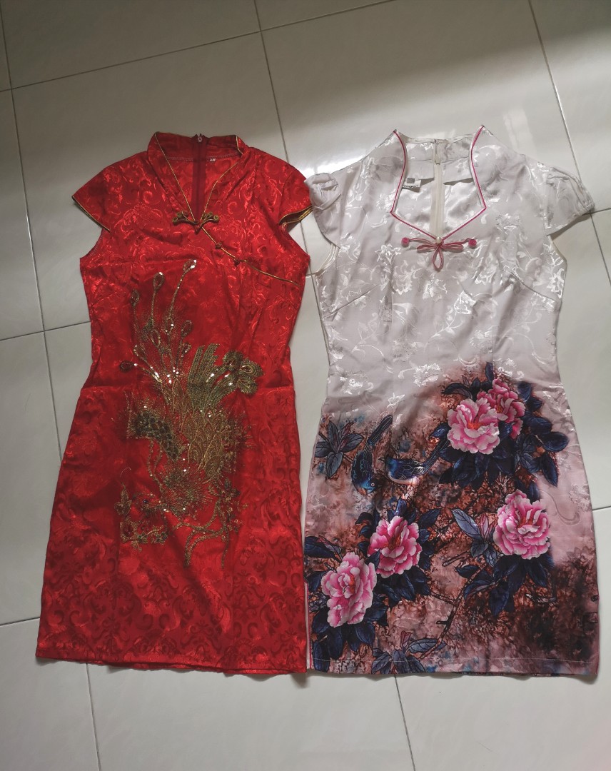 Adult cheong sam cny cloth qipao, Women's Fashion, Dresses & Sets ...