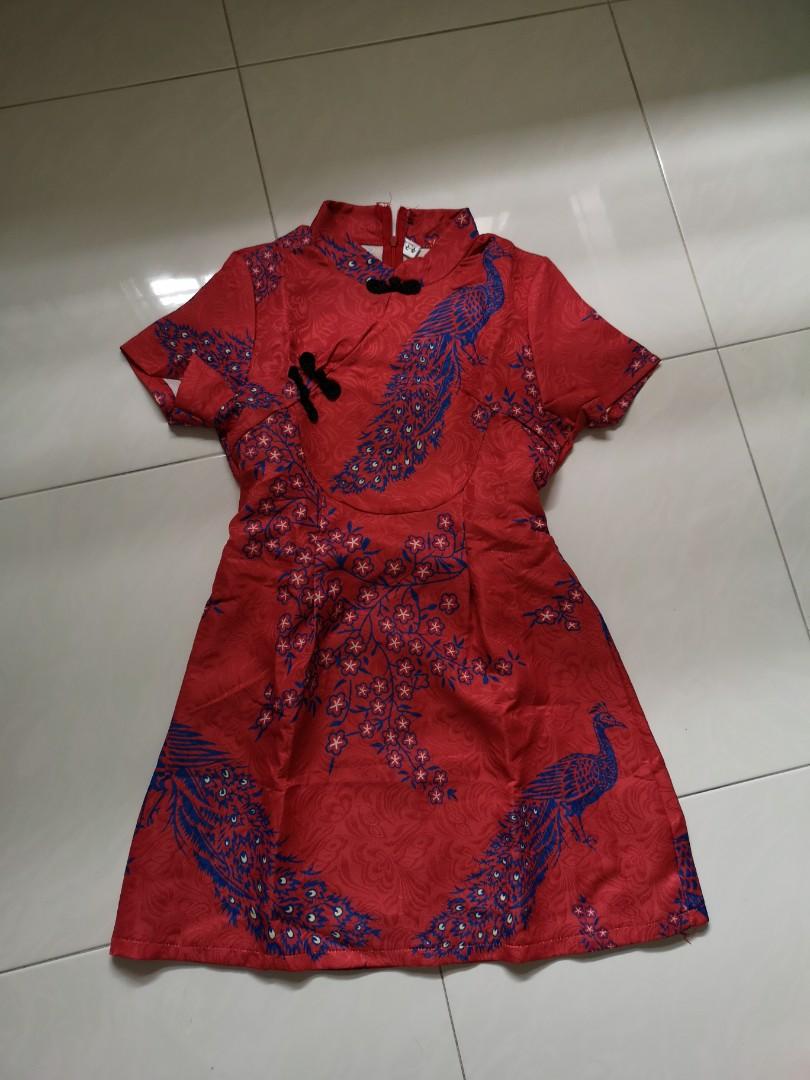 Adult cheong sam cny cloth qipao, Women's Fashion, Dresses & Sets ...