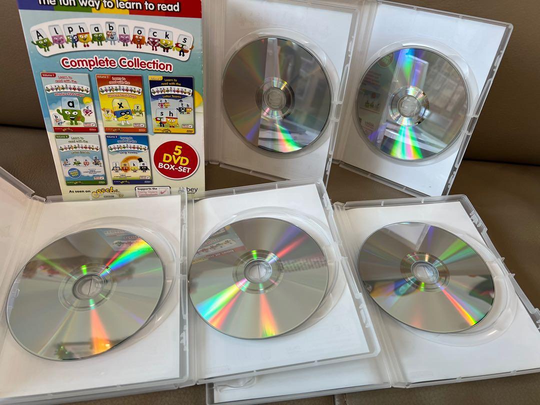 Alphablocks: Box Set [5 DVD], 興趣及遊戲, 音樂樂器 & 配件, 音樂與媒體 - CD 及 DVD ...
