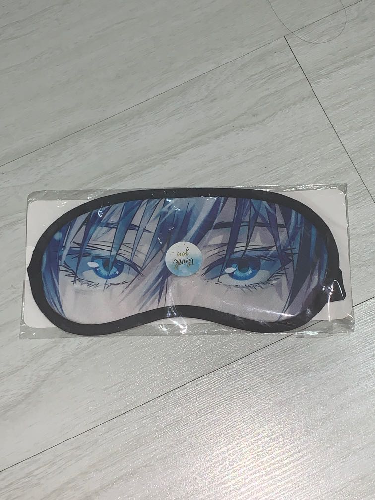 Anime Gojo sleeping mask!!, Hobbies & Toys, Toys & Games on Carousell