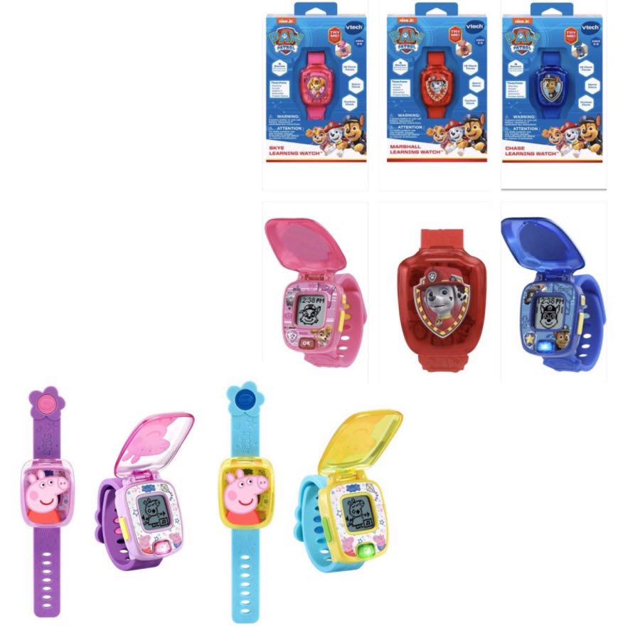 Authentic BNIB Vtech Paw patrol watch , Vtech Peppa pig watch, Vtech pj ...
