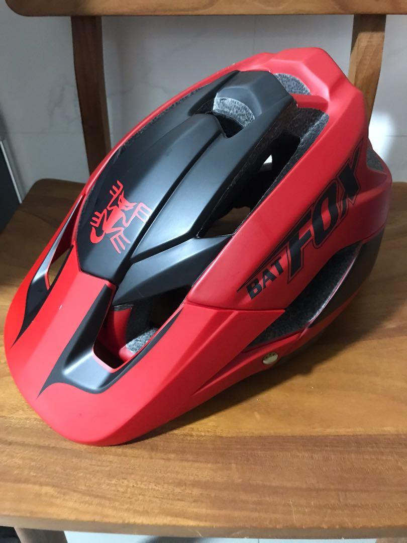 Bat Fox helmet, Sports Equipment, Bicycles & Parts, Parts & Accessories ...