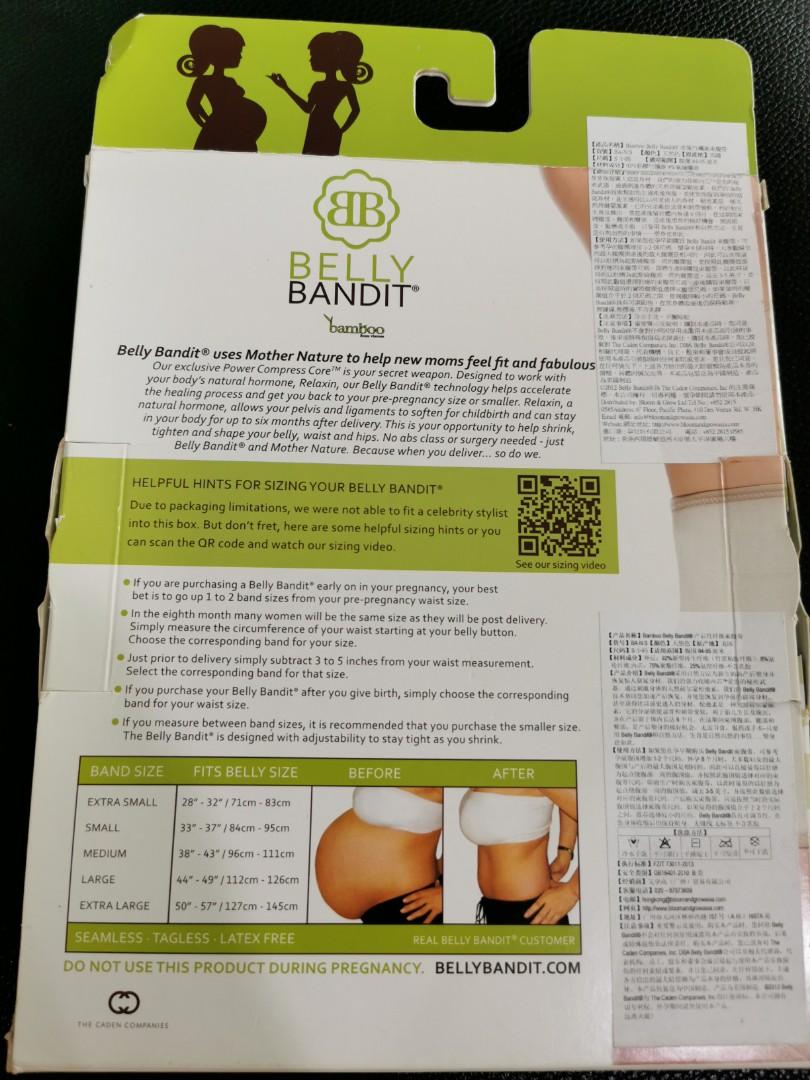 Belly Bandit Bamboo Nude Small, Women's Fashion, Maternity wear on ...