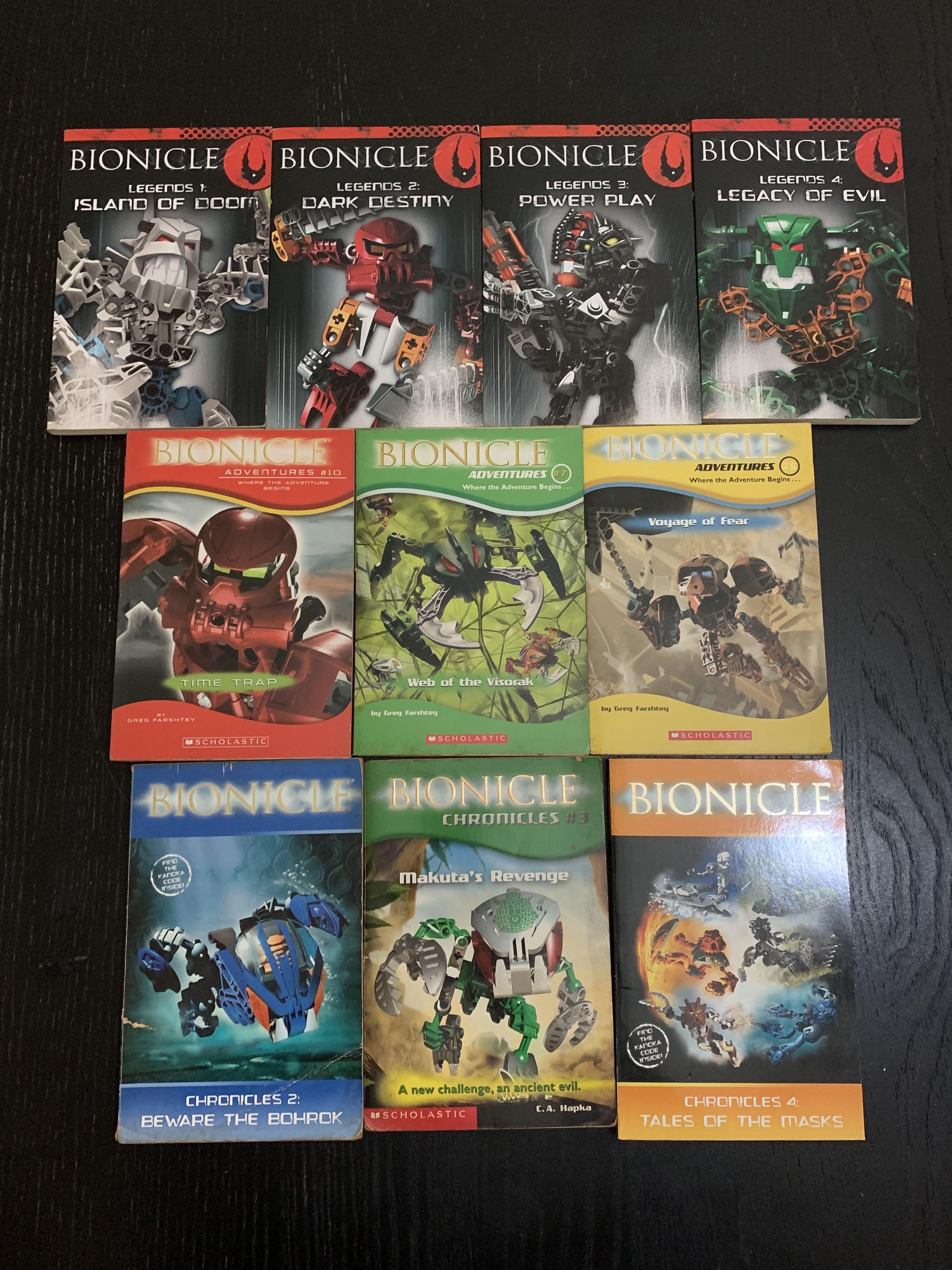 Bionicle Legends Bionicle Chronicles Bionicle Adventures, Hobbies ...