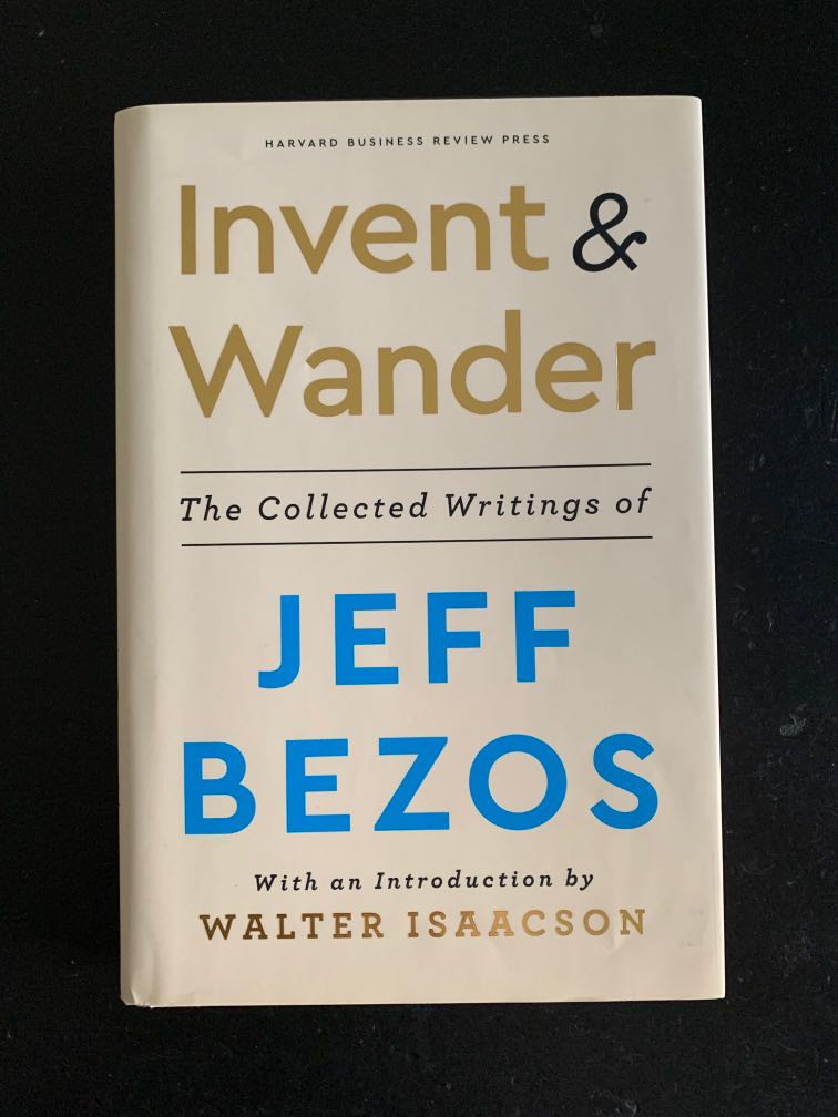 [Brand New] Invent & Wander by Jeff Bezos, Hobbies & Toys, Books ...