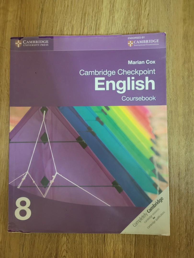 Cambridge checkpoint English Coursebook Year 8, Hobbies & Toys, Books ...