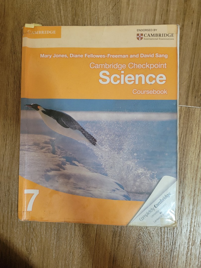 Cambrige Checkpoint Science Course book Year 7, Hobbies & Toys, Books ...