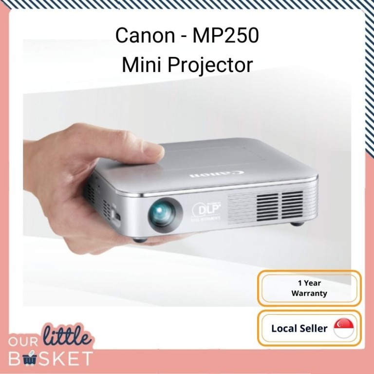 Canon Mini Projector MP250 1080p 4K - 1 Year Warranty, TV & Home ...