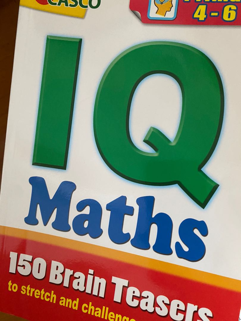 Casco IQ Math brain Teasers, Hobbies & Toys, Books & Magazines ...