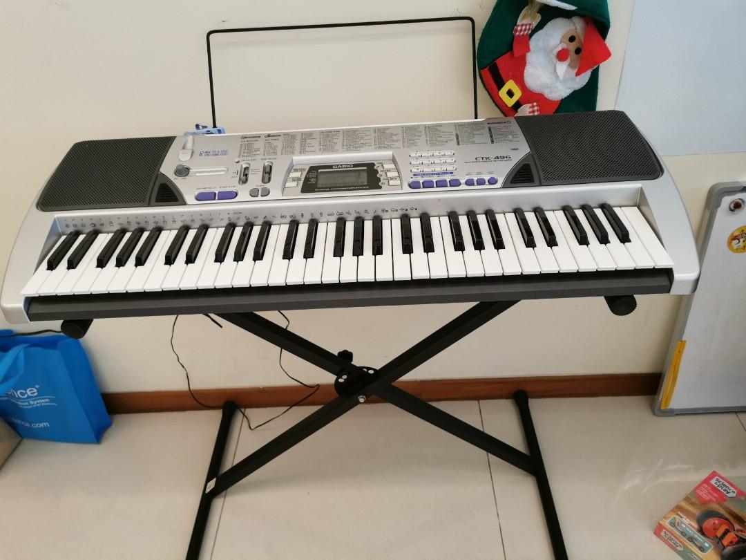 Casio electric piano, Hobbies & Toys, Music & Media, Musical ...