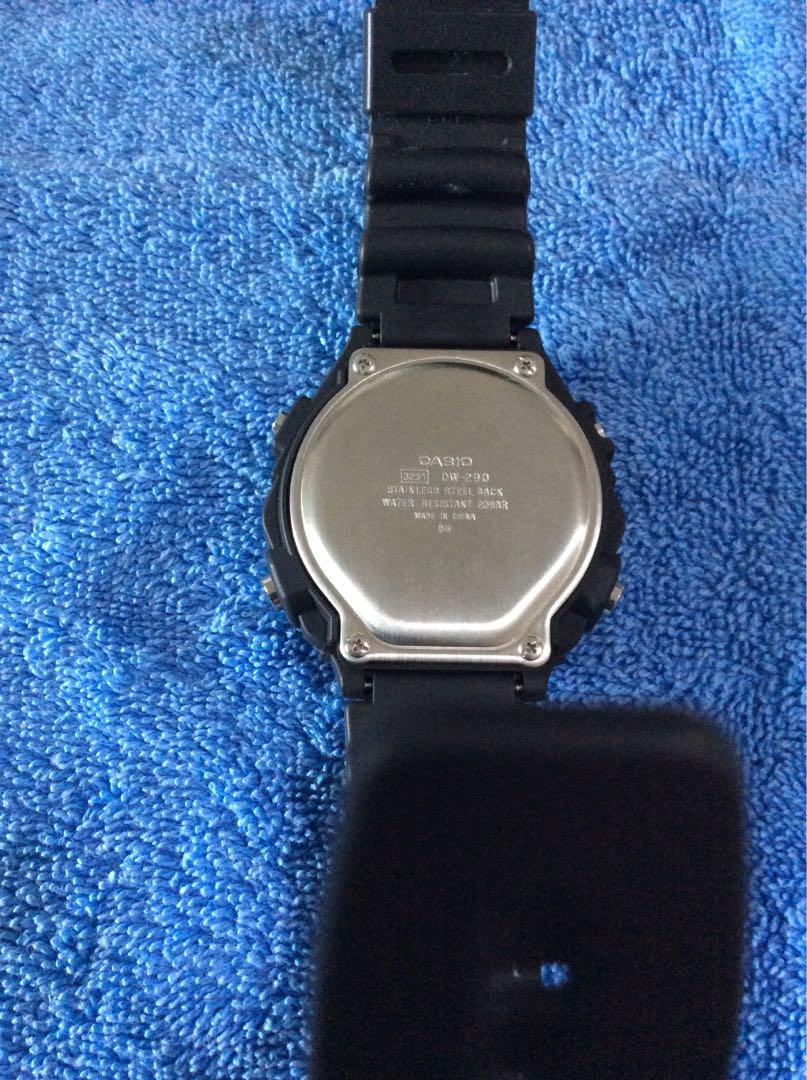 Casio Watch DW-290-1V. As seen in the Mission Impossible movie (1996 ...