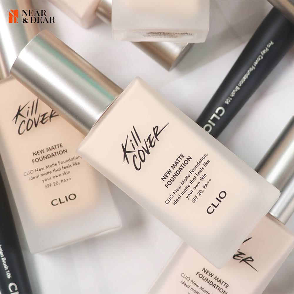 CLIO kill cover new matte foundation #04 GINGER 38g SPF 20, Beauty ...