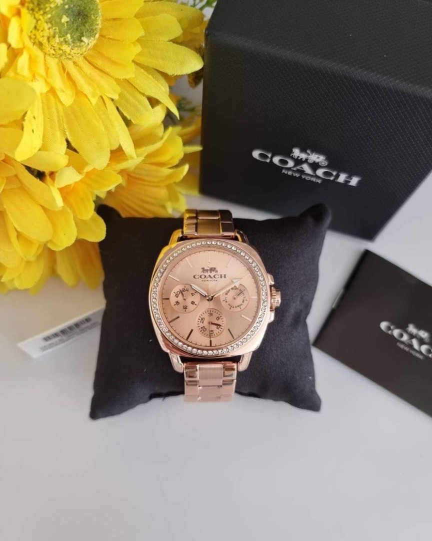 Coach Boyfriend Watch, Women's Fashion, Watches & Accessories, Watches ...