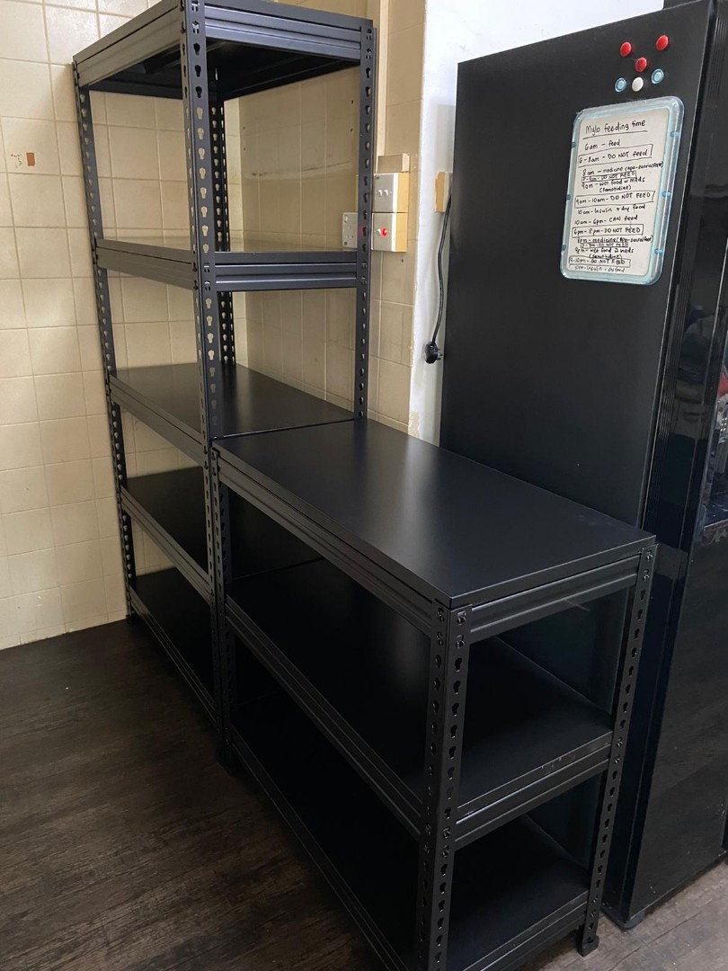 Customize metal rack , boltless shelving, Furniture & Home Living ...