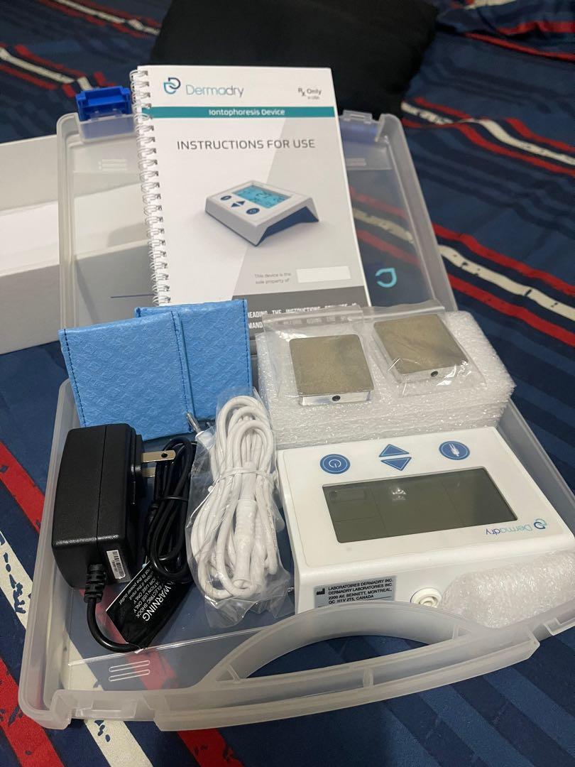 Dermadry (Iontophoresis Device) - for underarms, Beauty & Personal Care ...