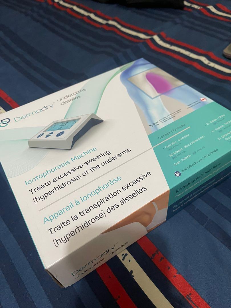 Dermadry (Iontophoresis Device) - for underarms, Beauty & Personal Care ...