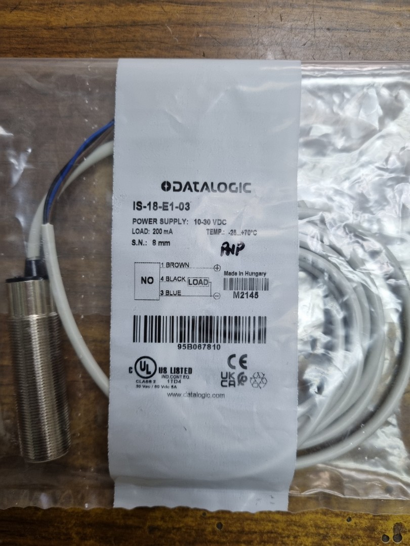 Detalogic, inductive Proximity sensor, IS-18-E1-03, TV & Home ...