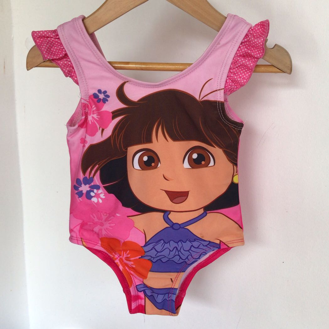 Dora Swimsuit Nickolodeon 18mos, Babies & Kids, Babies & Kids Fashion ...
