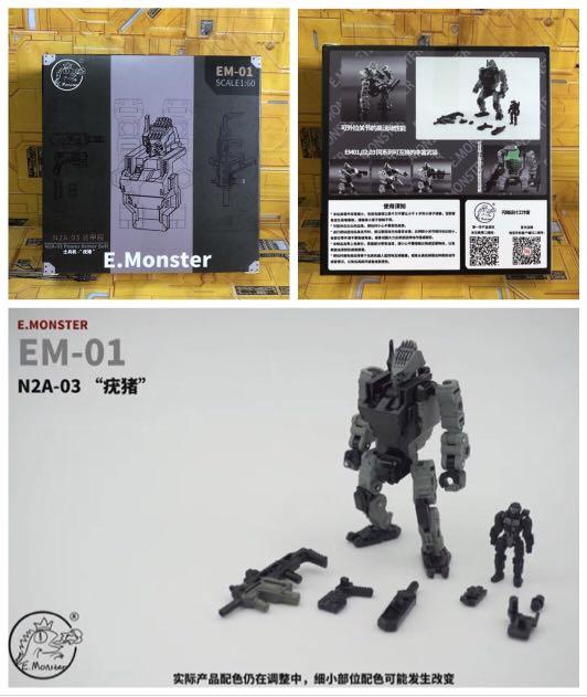 E.Monster Emonster - 1:60 EM01 EM-01 N2A-03 Power Suit - Shiheitsukue ...