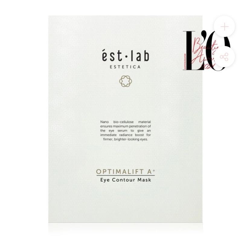 Est lab OPTIMALIFT A+ EYE CONTOUR MASK (6 SHEETS/BOX), Beauty ...