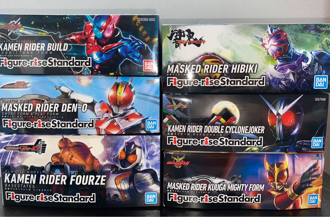 Figure-rise Standard Kamen Rider Masked Rider Model Kit, Hobbies & Toys ...