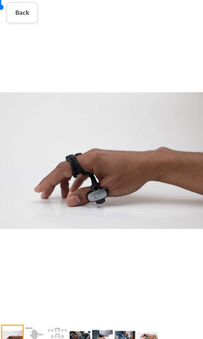 (Free delivery)Tap Strap 2 - Wearable Keyboard, Mouse & Air Gesture Controller, Computers & Tech ...