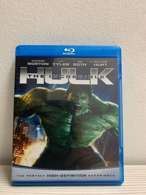[FREE Postage] Marvel Incredible Hulk Bluray HD Disc Movie Film Blu ray ...