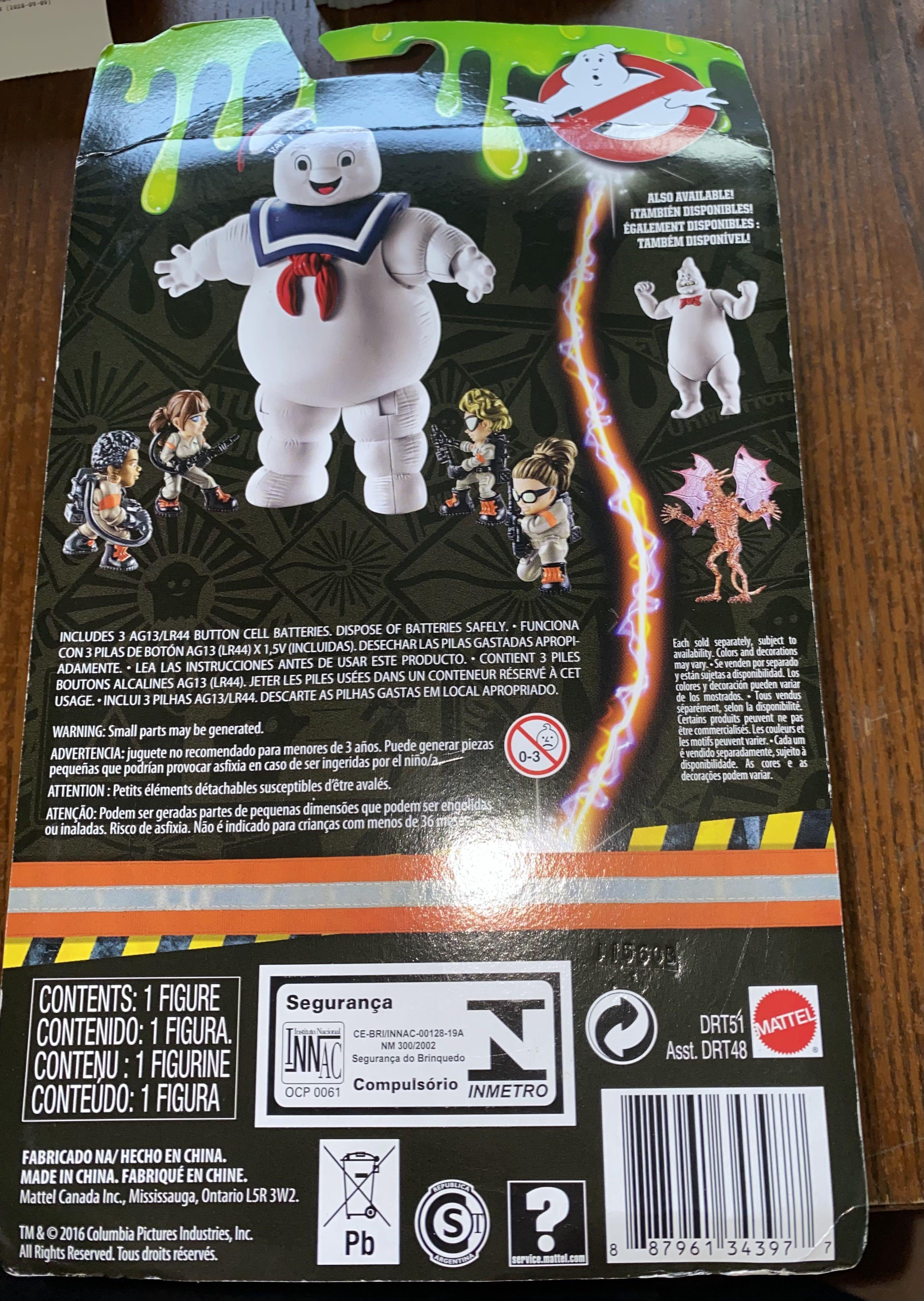 Ghostbusters 6" stay puft balloon ghost figure, Hobbies & Toys, Toys ...