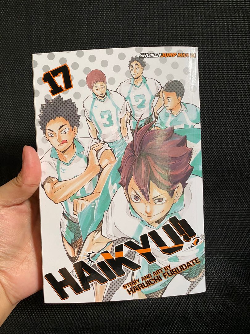 HAIKYUU VOL 17 manga haikyu volume oikawa aoba johsai seijoh seijou ...