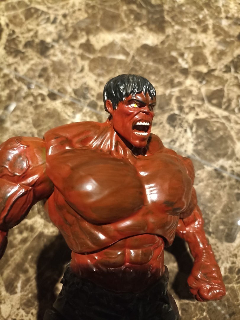Hasbro Big Red Hulk, Toys & Collectibles, Mainan di Carousell