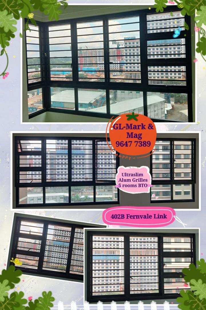 HDB Window,HDB Aluminium Grille, BTO grille, BTO window, Home Services ...