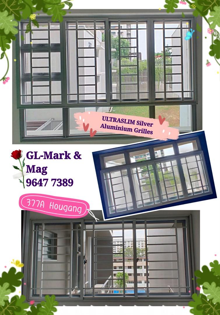 HDB Window,HDB Aluminium Grille, BTO grille, BTO window, Home Services ...