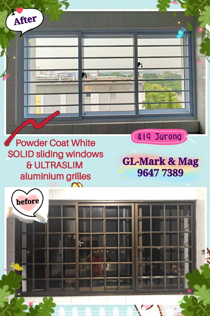 HDB Window,HDB Aluminium Grille, BTO grille, BTO window, Home Services ...