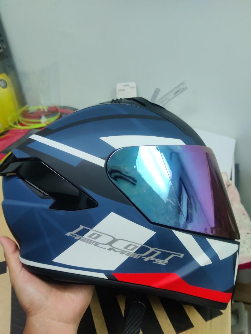 Helmet xdot full face, Motorbikes on Carousell