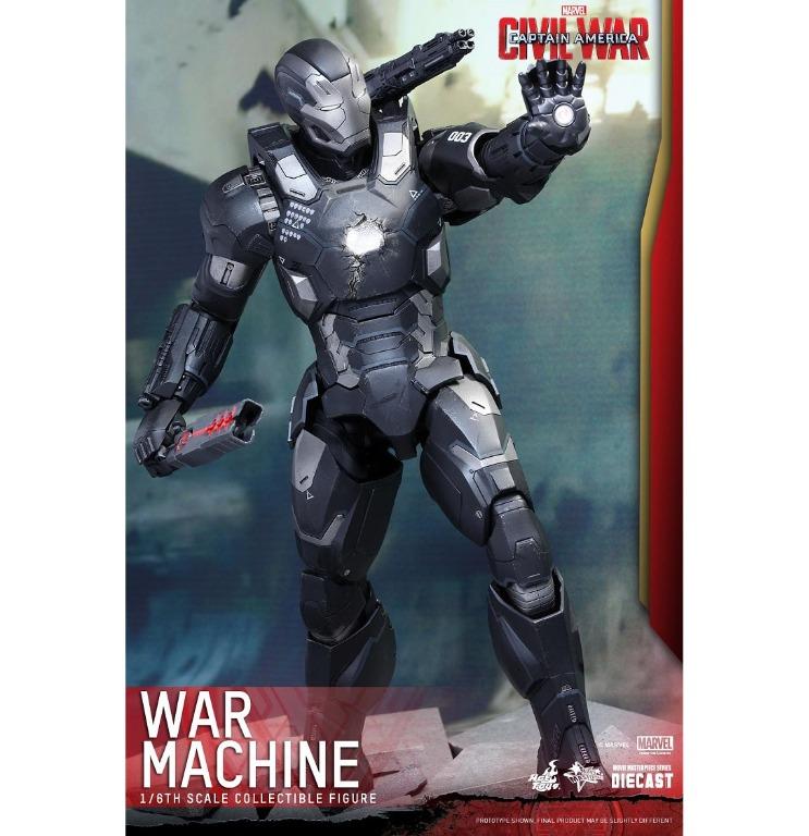 Hot Toys Captain America: Civil War: 1/6th scale War Machine Mark III ...