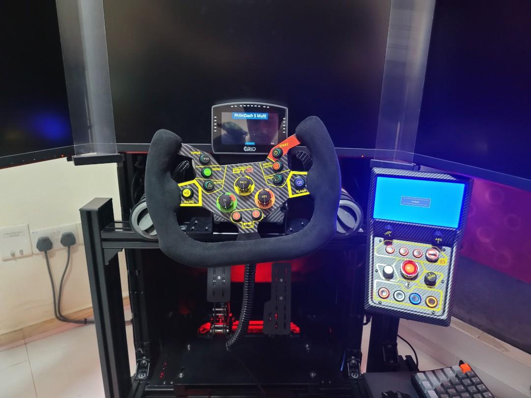 Lambo Huracan Sim Racing Wheel (Rosso Sim Racing), Video Gaming, Gaming ...
