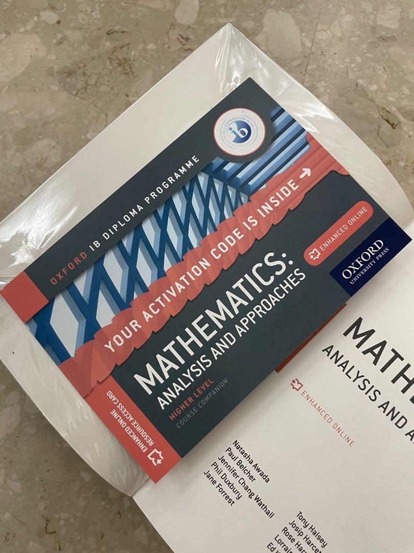 IB Math HL Analysis and Approaches textbook, Hobbies & Toys, Books ...