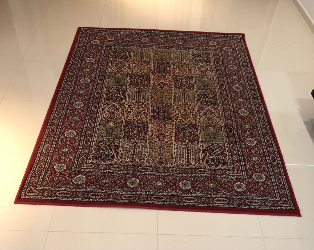 IKEA Valby Ruta carpet rug low pile, Furniture & Home Living, Home ...