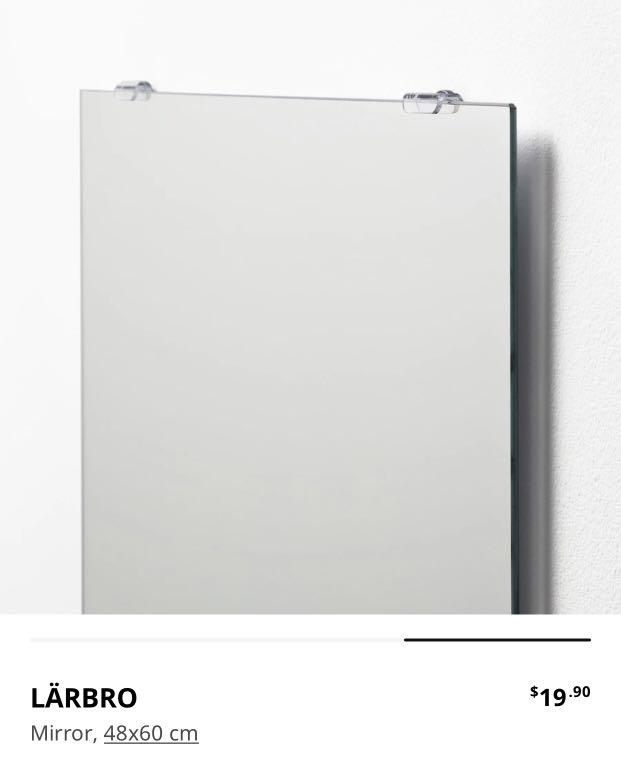 IKEA larbro mirror, Furniture & Home Living, Home Decor, Mirrors on ...