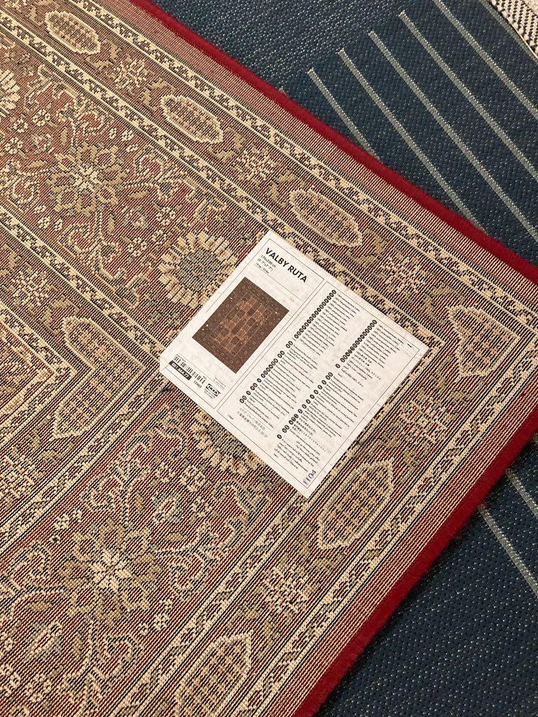 IKEA Valby Ruta carpet rug low pile, Furniture & Home Living, Home ...