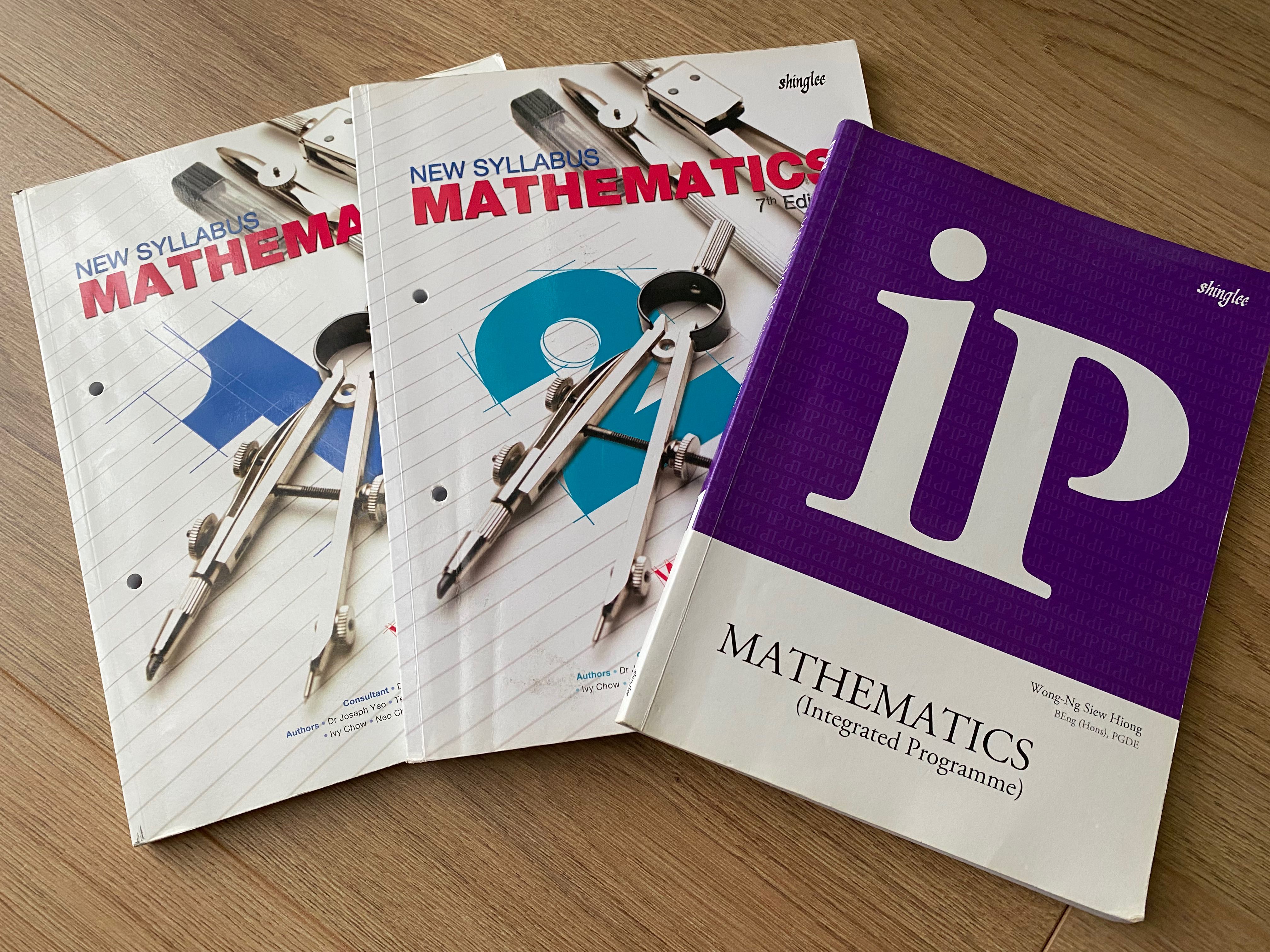 IP Math Mathematics Workbook Math Workbook Shinglee Sec 1 and Sec2 ...