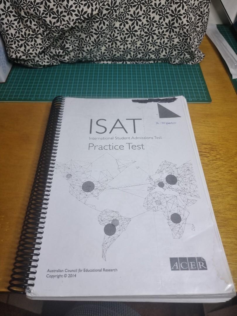 ISAT Textbook/Questionbook Medicine, Hobbies & Toys, Books & Magazines ...