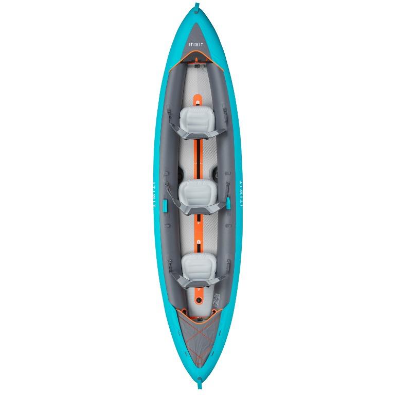 ITIWIT 3-Person Touring Kayak High-Pressure Dropstitch Floor, Sports ...